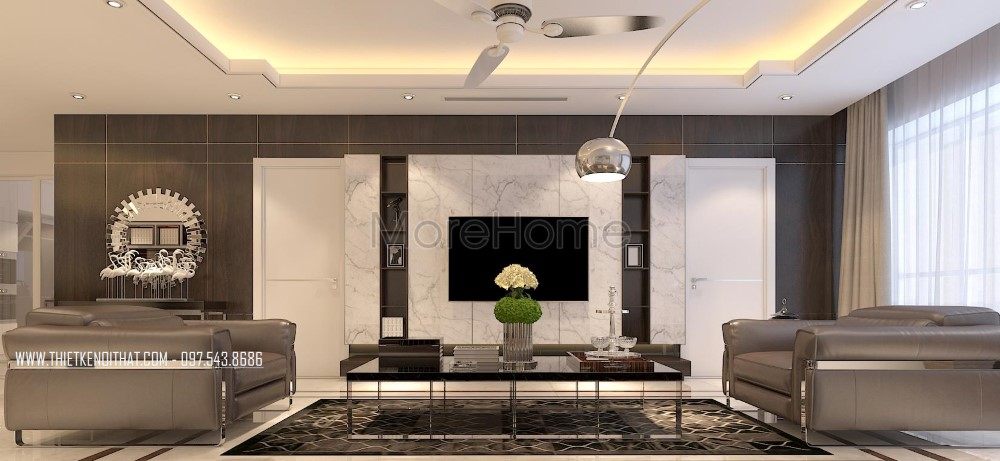 Thiết kế chung cư Thăng Long Number One Nam Từ Liêm Hà Nội cao cấp hiện ...