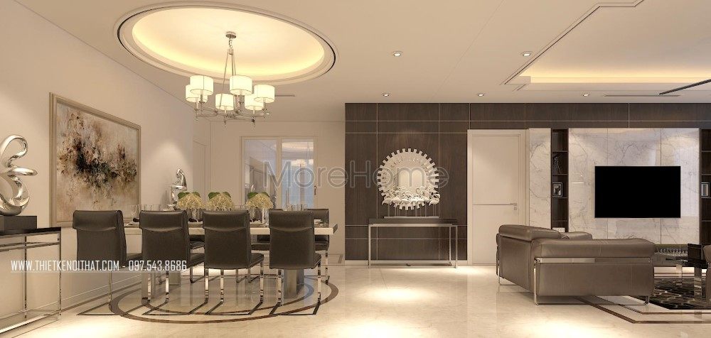 Thiết kế chung cư Thăng Long Number One Nam Từ Liêm Hà Nội cao cấp hiện ...