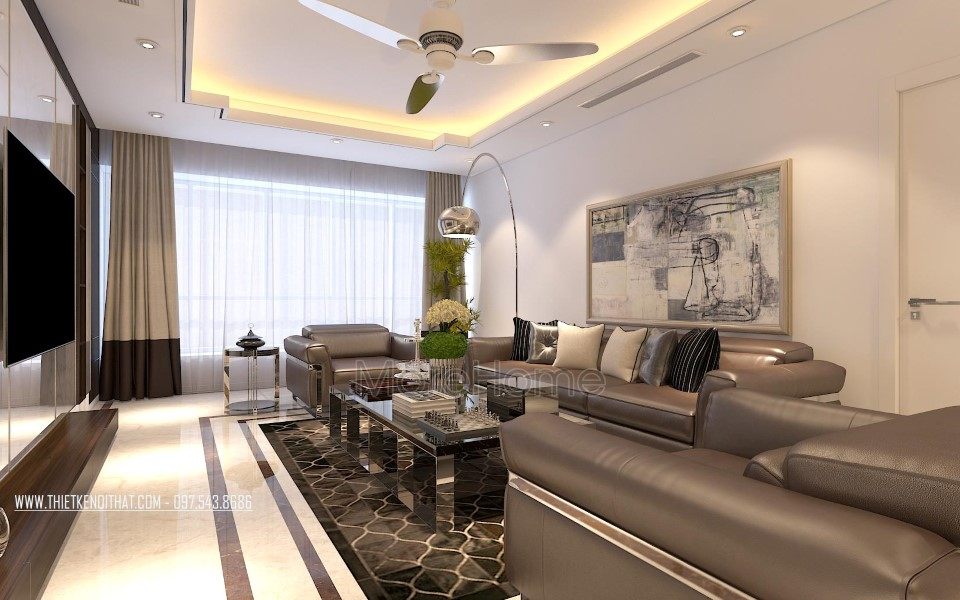 Thiết kế chung cư Thăng Long Number One Nam Từ Liêm Hà Nội cao cấp hiện ...